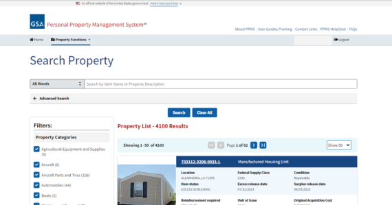 Everything must go: Giving federal surplus property a second chance | GSA